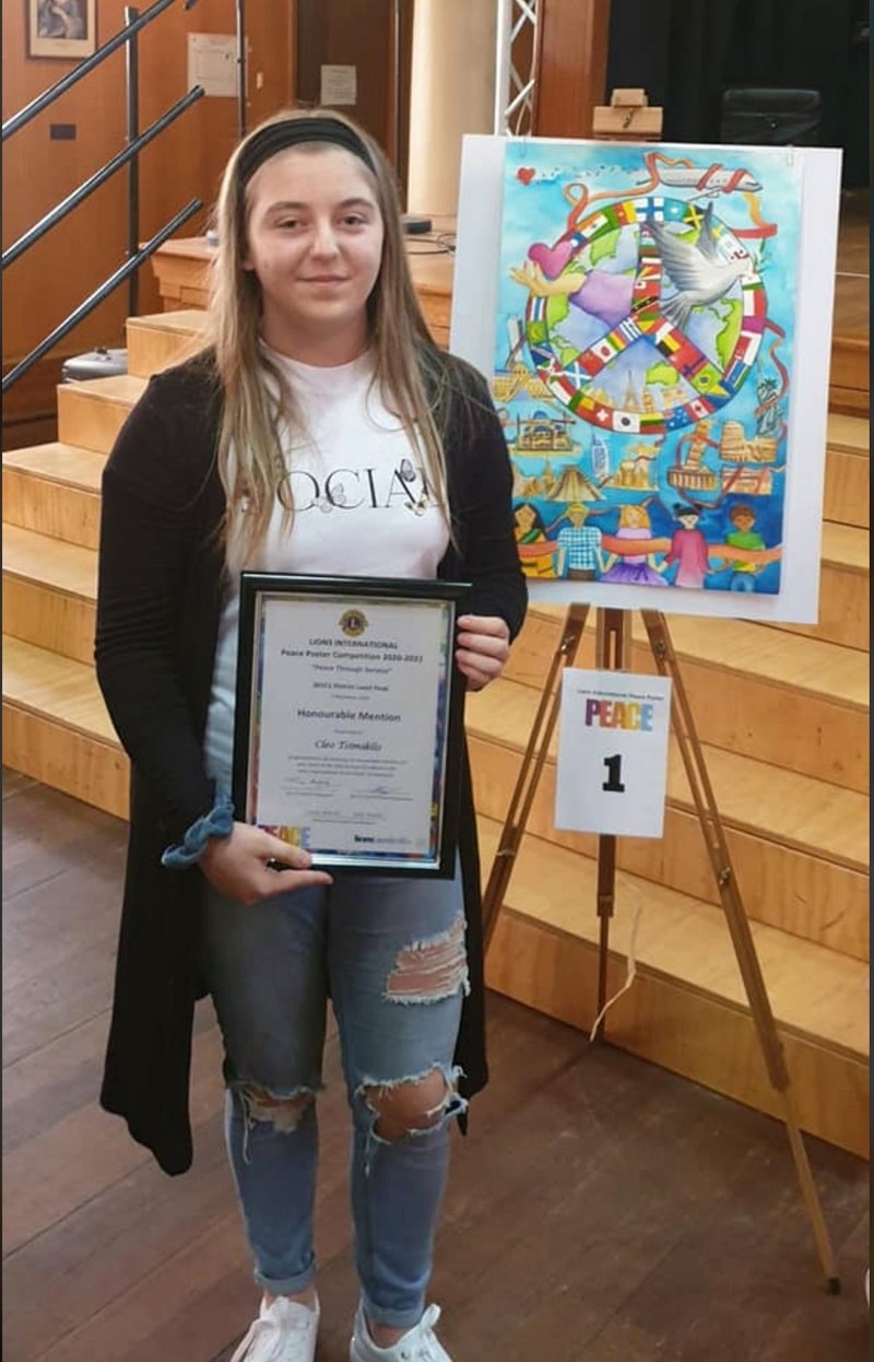 Peace Poster Competition 2020 - Adelaide Hellenic Lions Club